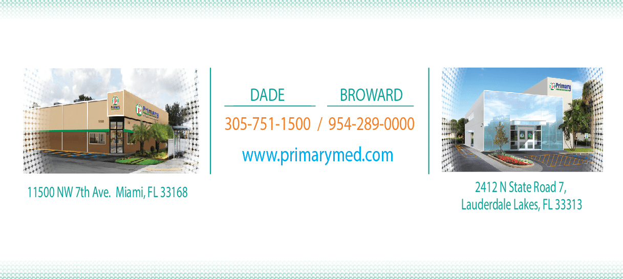 Primary Medical Care Center - Urgent Care Miami and Fort Lauderdale, FL